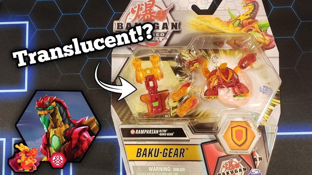 *NEW* Bakugan Pyrus Ramparian Ultra With Baku Gear Opening!! - YouTube