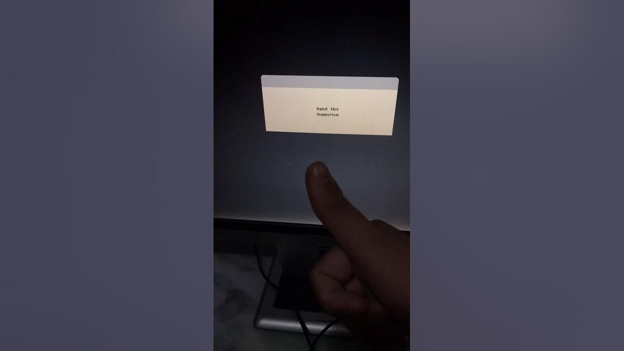 Como Resolver Erro De “input Not Supported” ContinuaÇÃo No Canal Youtube