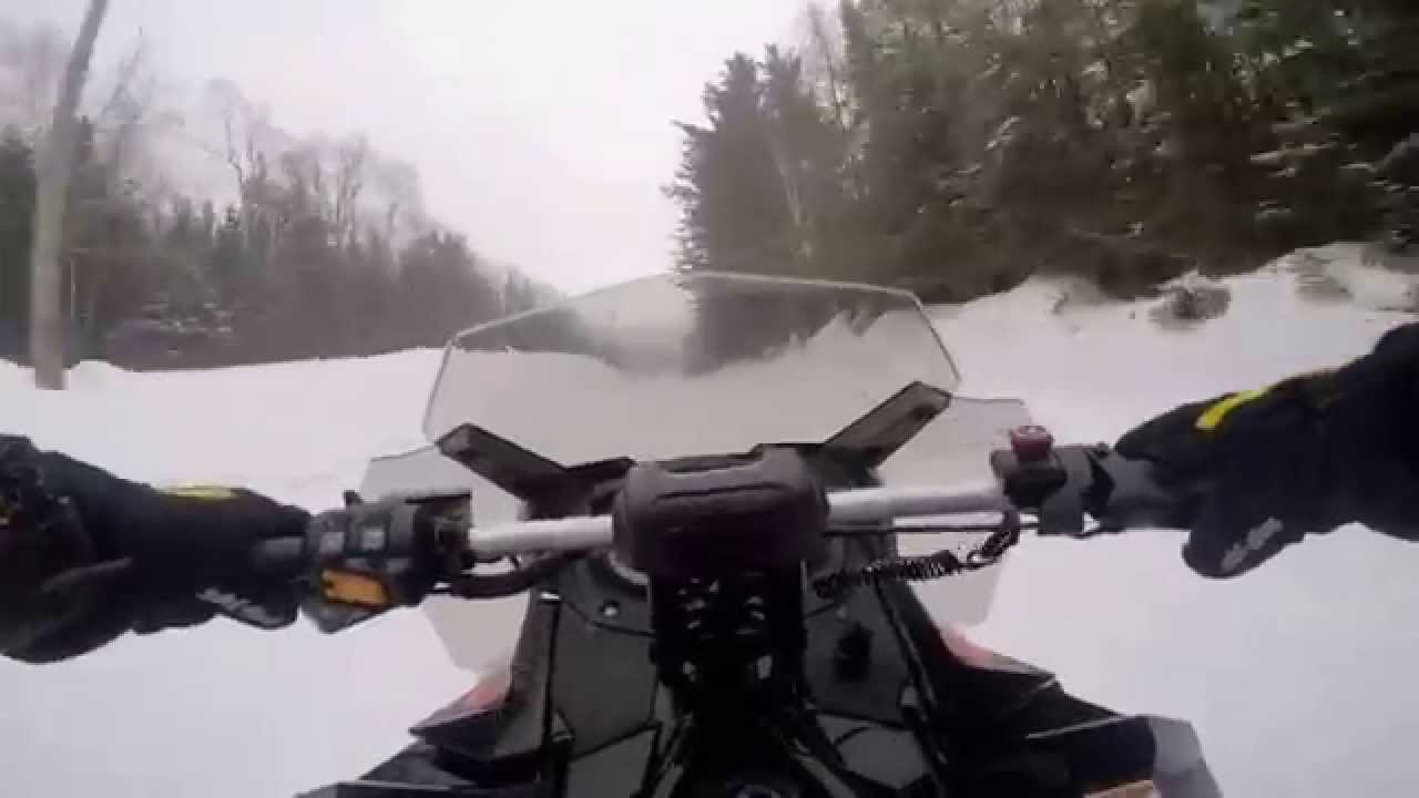 Rangeley Maine snowmobiling 2015 - YouTube