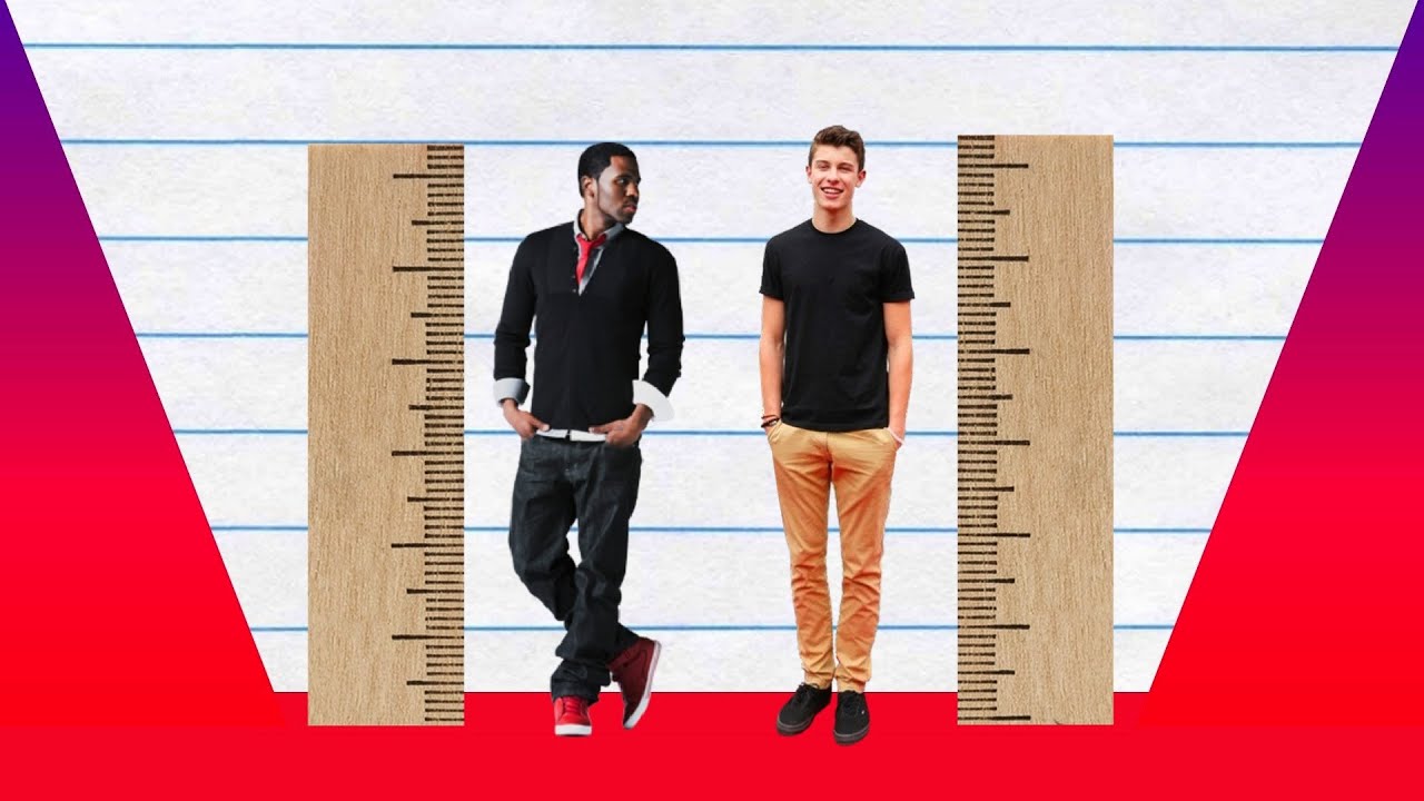 How Much Taller? - Jason Derulo vs Shawn Mendes! - YouTube