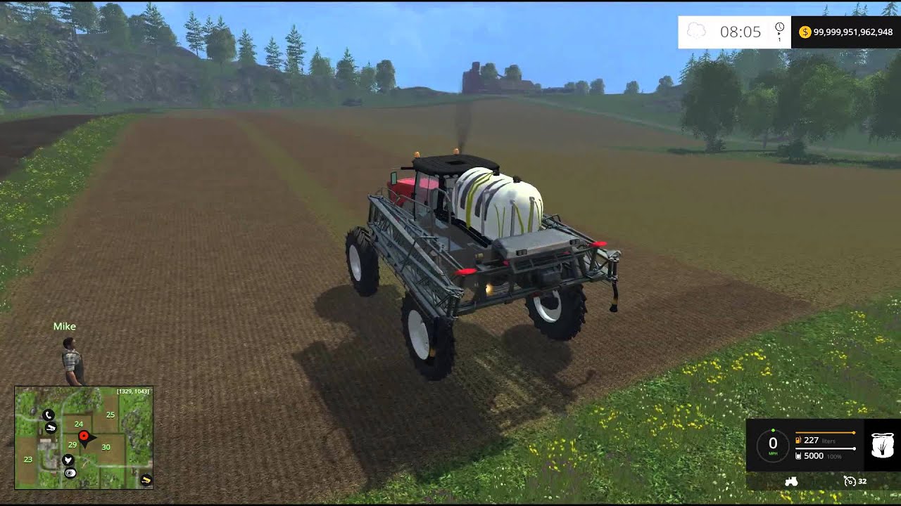 Farming Simulator 15 Mod Showcase: Versatile Sprayer - YouTube