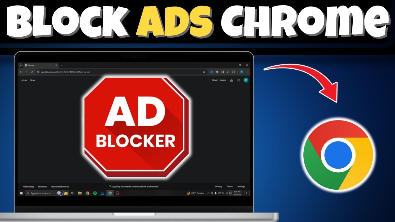 How to block pop up ads on Google Chrome | adblock chrome | ad blocker ...