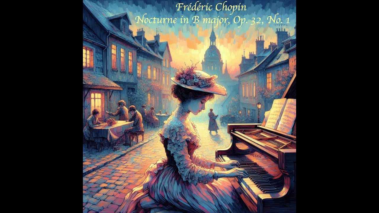 Frédéric Chopin - Nocturne in B Major, Op. 32, No. 1 - Classical Piano ...