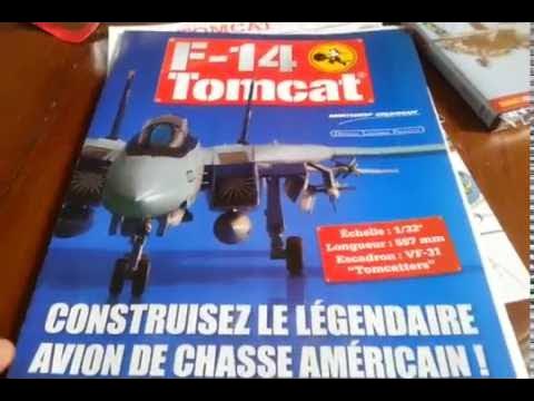 CONSTRUISEZ le F-14 Tomcat Hachette - YouTube