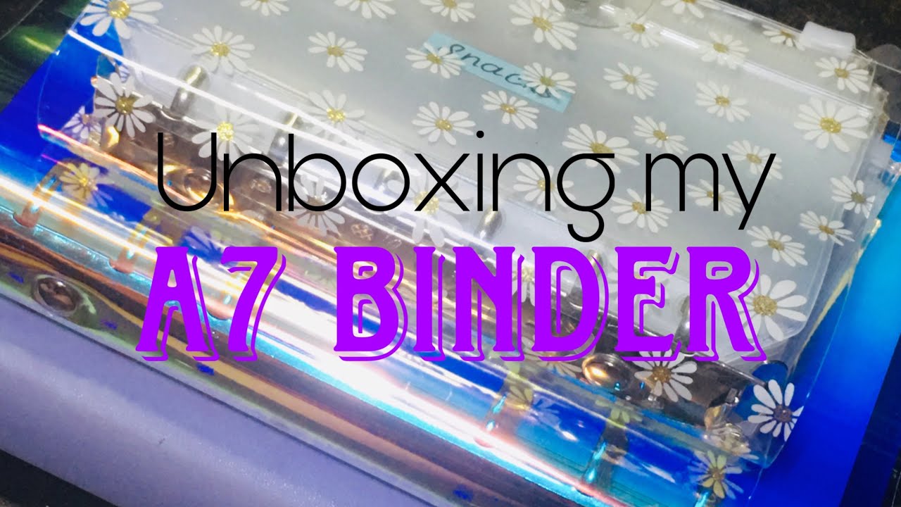 Unboxing My A7 Daisy Binder 2023 - YouTube