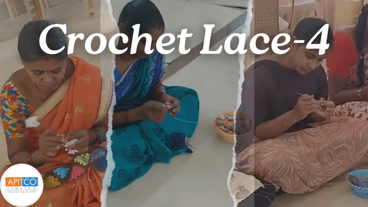 Crochet Lace 4 Handicraft Program - YouTube