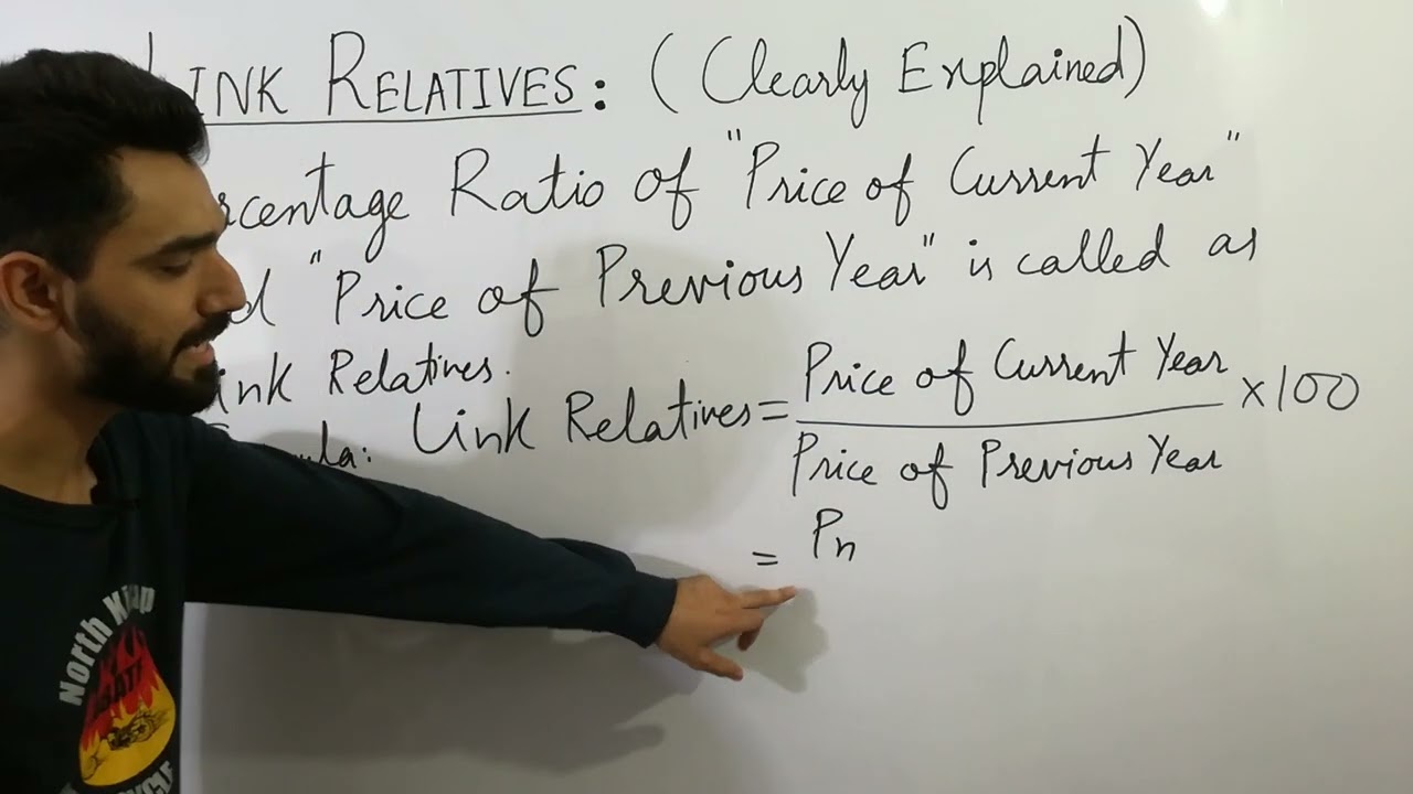 Index Numbers Statistics | Link Relatives Clearly Explained With ...