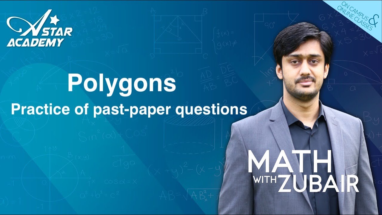 Polygons past papers questions | polygons applications of formulas | O ...