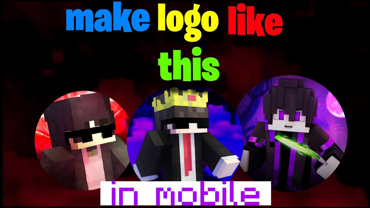 Make Logo Like SenpaiSpider In Mobile [In Just 2 Minutes🤩😍 ...