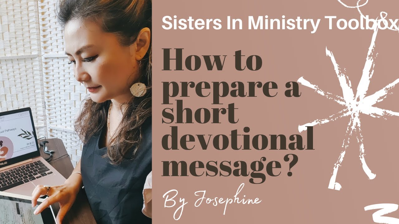 How to prepare a short devotional message? (Verse Mapping - Part 2 ...