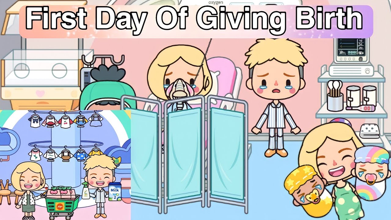 A Day Of Giving Birth🤰🍼♀️♂️| Miga World Story | Sad Story | Miga Town ...