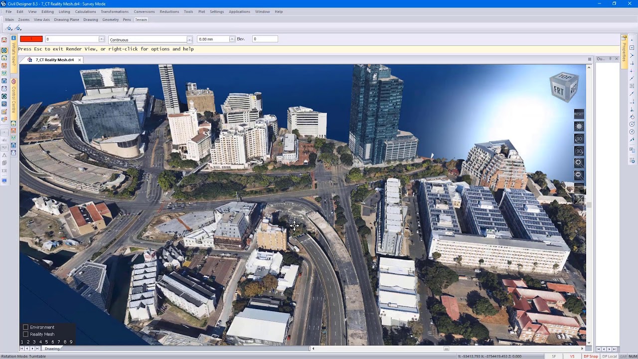 CIVIL DESIGNER FAQ - Viewing a 3MX model file – 3d multiresolution mesh ...