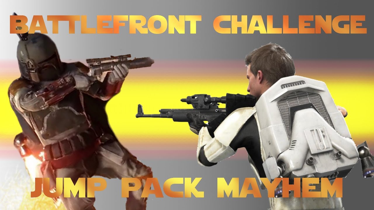 Jump Pack Froggy Style.- Star Wars Battlefront Challenge - YouTube