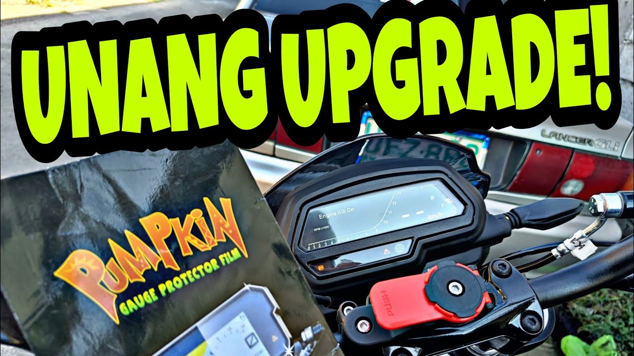 PANEL GAUGE PROTECTOR | DOMINAR 400 UG - YouTube