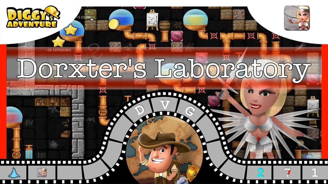 [~Freya~] #1 Dorxter's Laboratory - Diggy's Adventure - YouTube