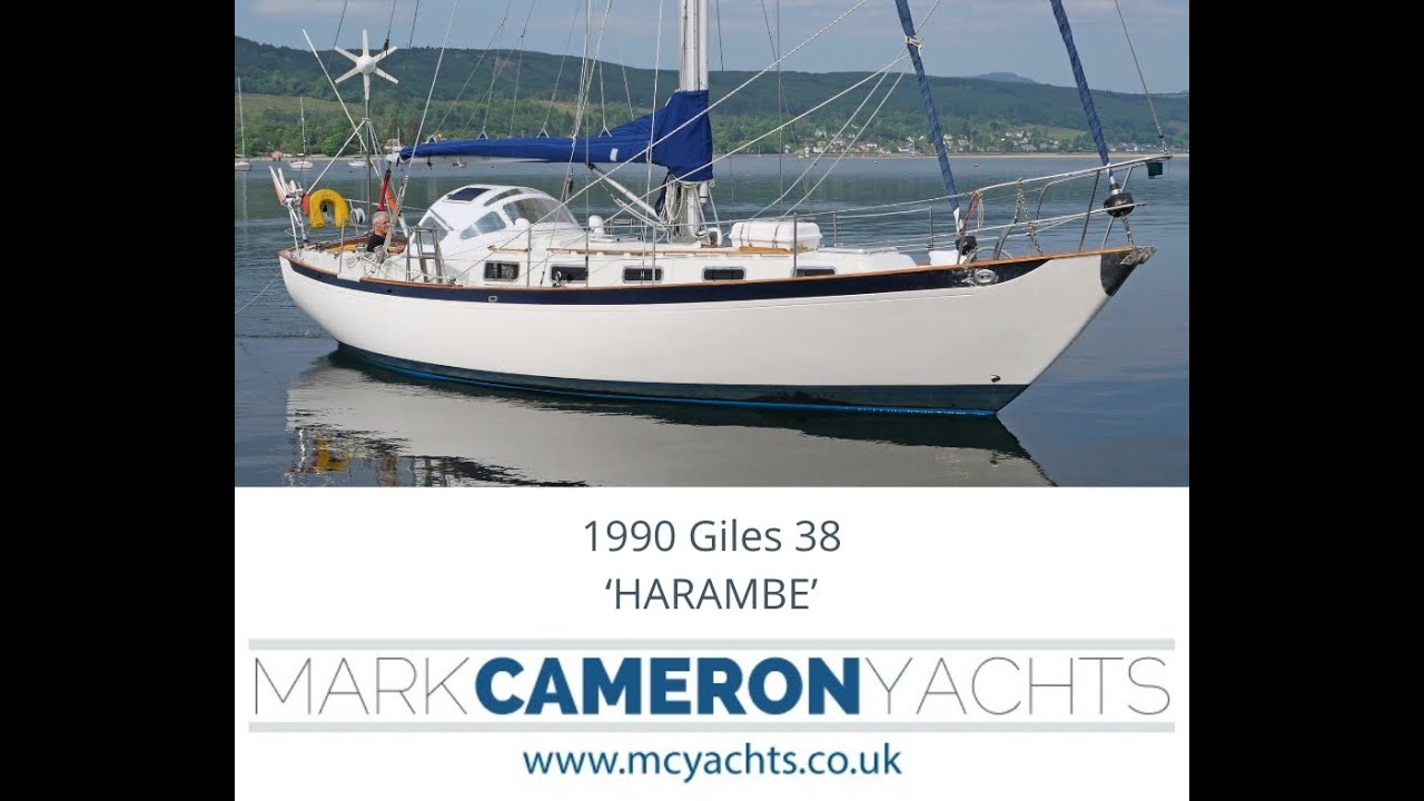 1990 Giles 38 - HARAMBE | Classic bluewater cruising yacht for sale with Mark Cameron Yachts ...