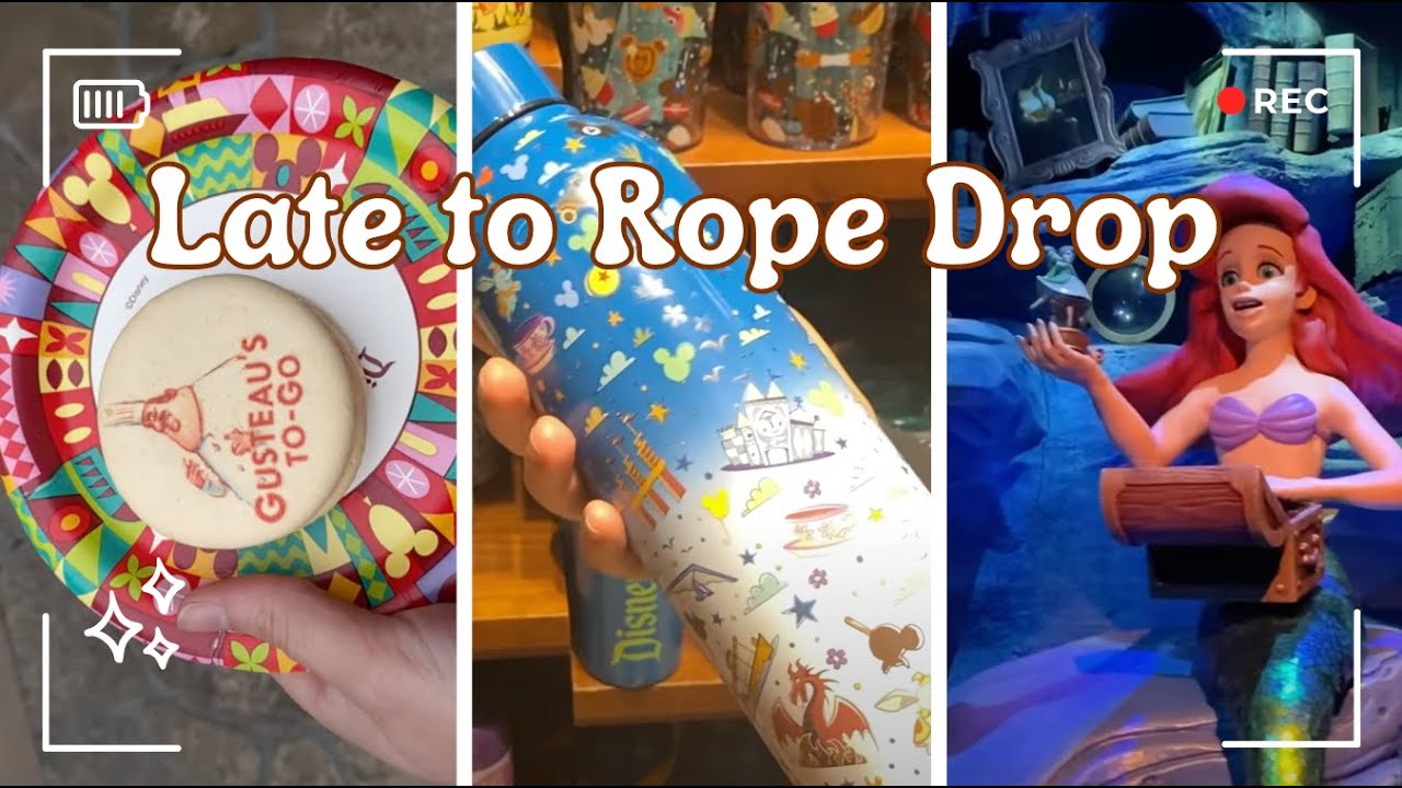 Rope Drop Fail: The California Adventure Catastrophe - YouTube
