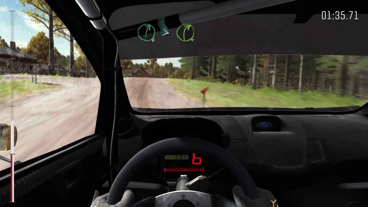 DiRT Rally_Fiesta RS _cockpit_clip14 - YouTube