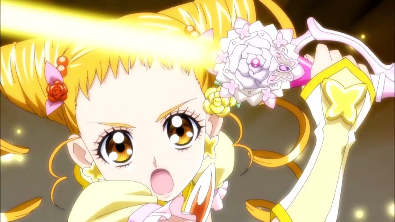 [1080p] Precure Rainbow Rose Explosion! (Yes! Precure 5! GoGo Group ...