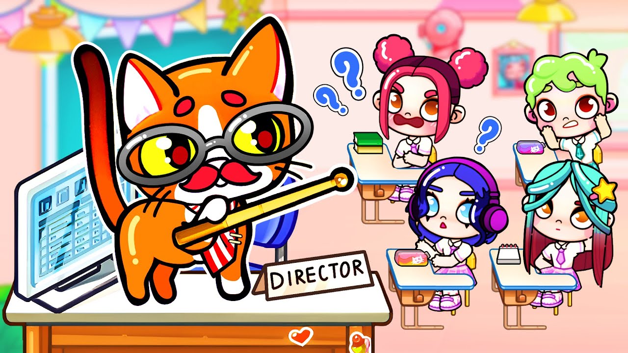 MY SCHOOL PRINCIPAL IS A CAT!?😱🐱 PETS CONTROL MY LIFE IN AVATAR WORLD ...