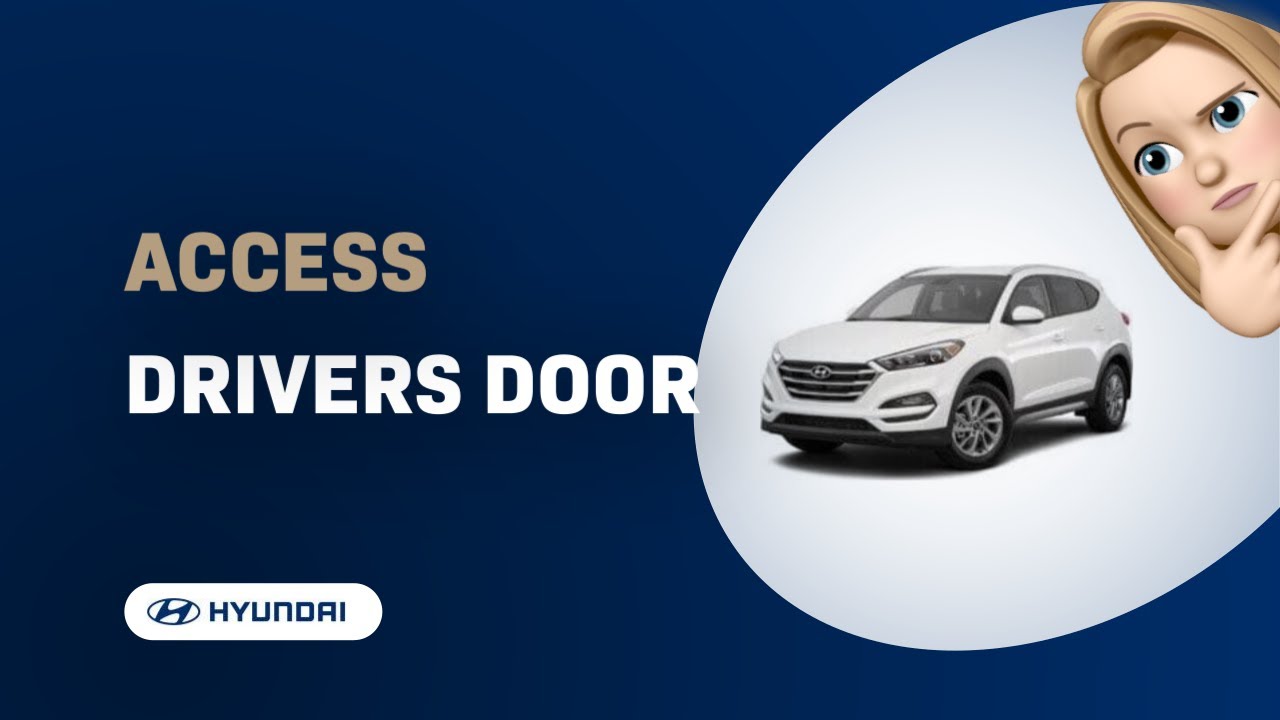 How to Unlock Only the Driver's Door on a 2020 Hyundai Tucson - Easy ...
