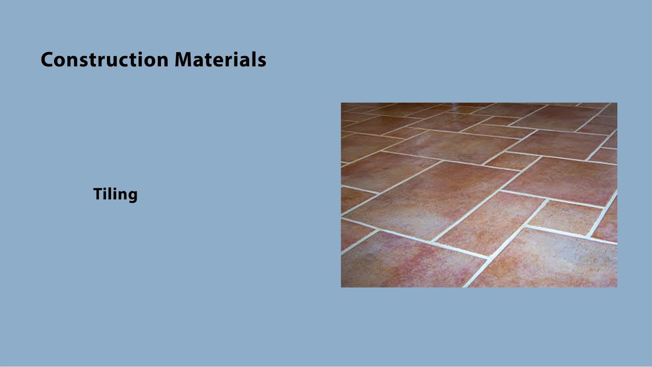 The floor you stand in house, know the materials for it in our video ...