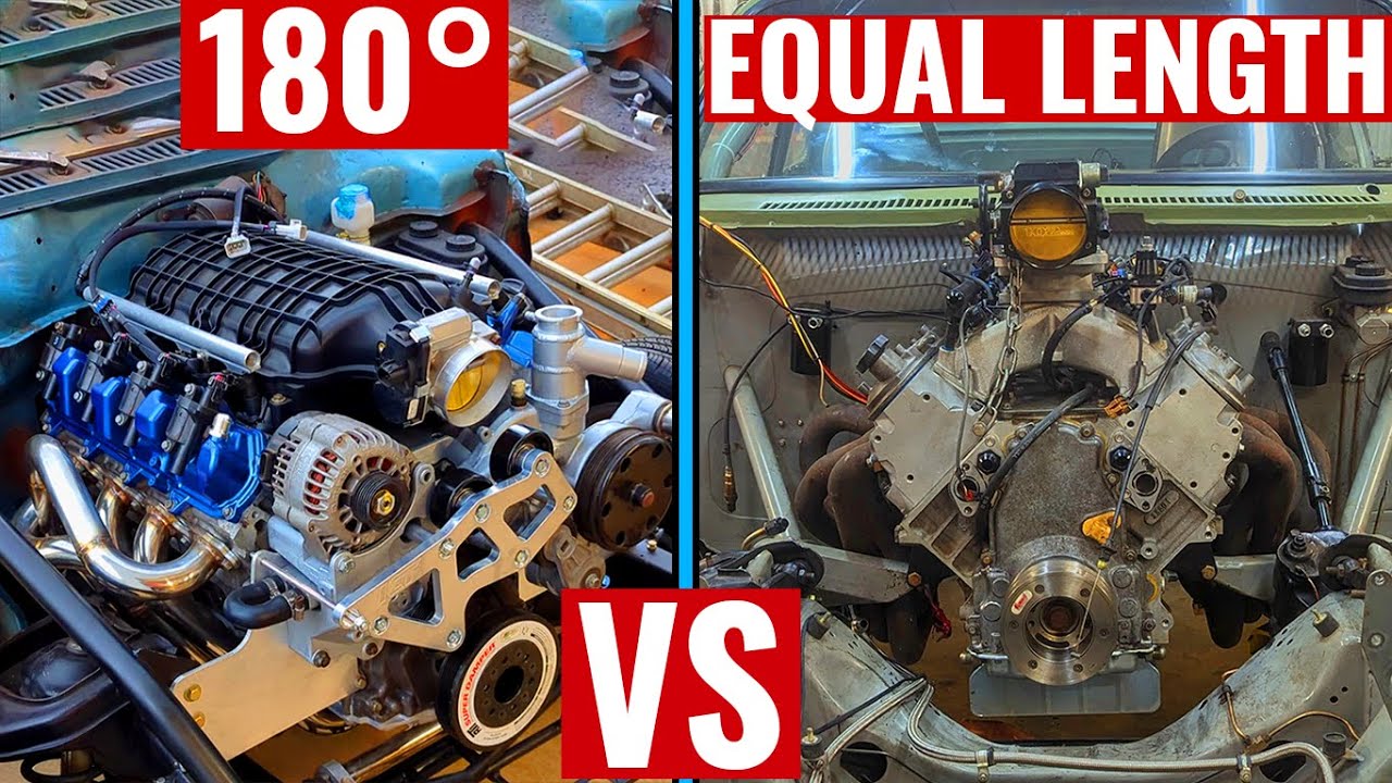 180 Degree Headers VS Equal Length Conventional Headers On The Dyno