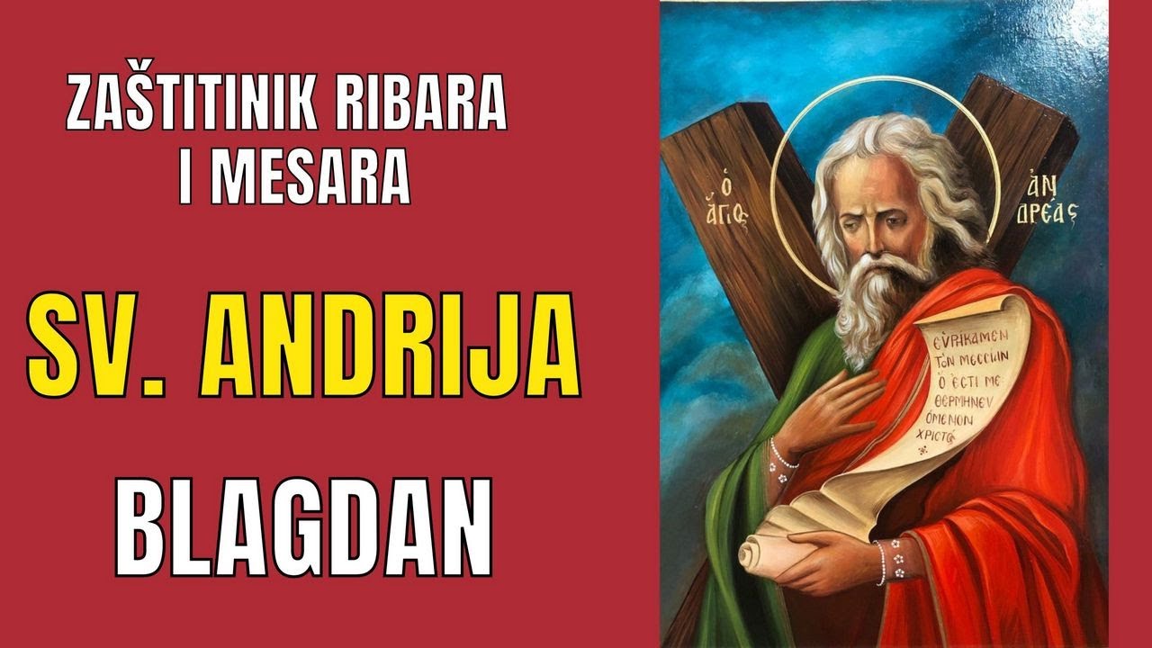 PRVI ISUSOV UČENIK - SVETI ANDRIJA APOSTOL - YouTube