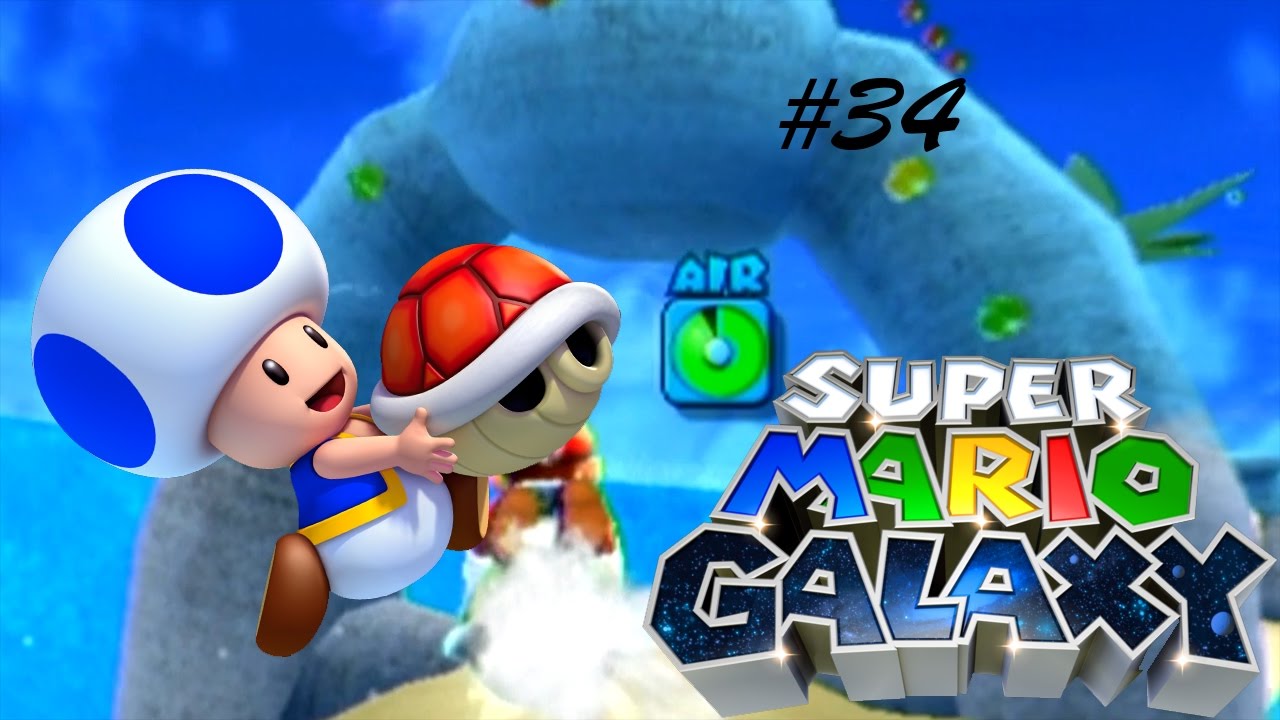Let's Play Super Mario Galaxy Episode 34: Sea Slide Cleanup - YouTube