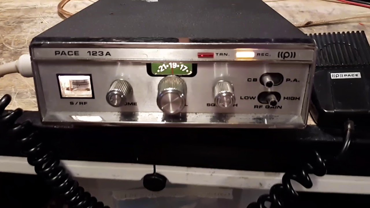 Pace 123a cb 23 ch - YouTube