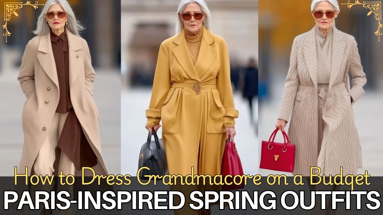 How to Dress Grandmacore on a Budget: Paris-Inspired Spring Outfits for ...