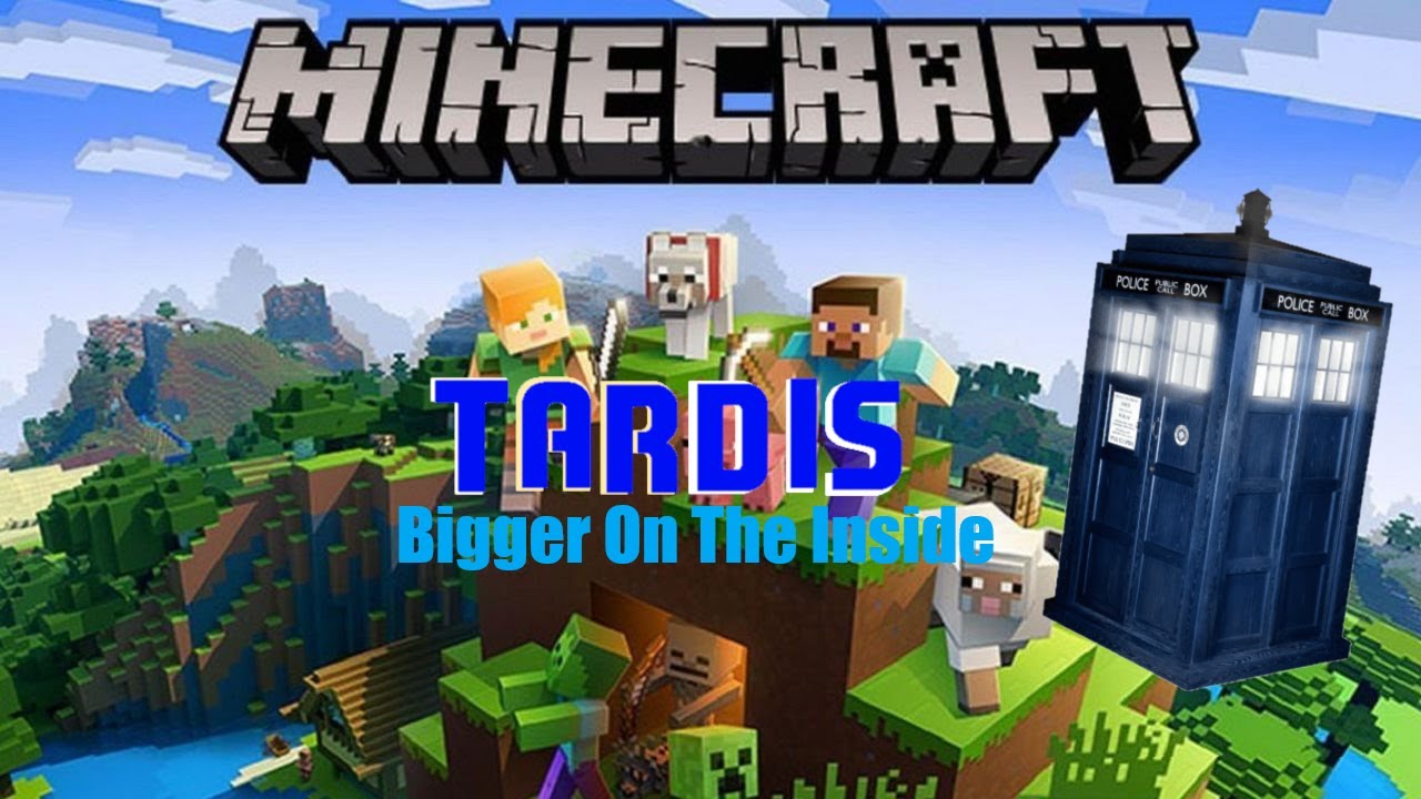 My Minecraft TARDIS (Time Travel!!!) - YouTube