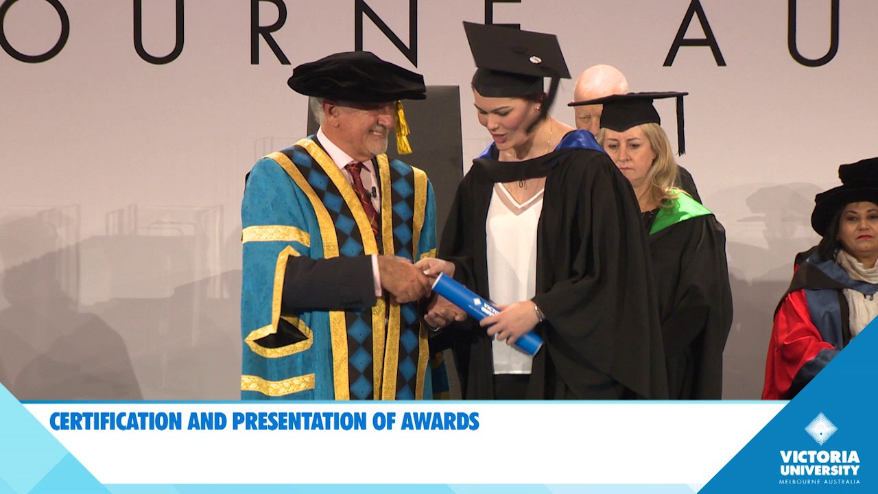 Victoria University Graduation Ceremony 8 Part B August 2017 - YouTube