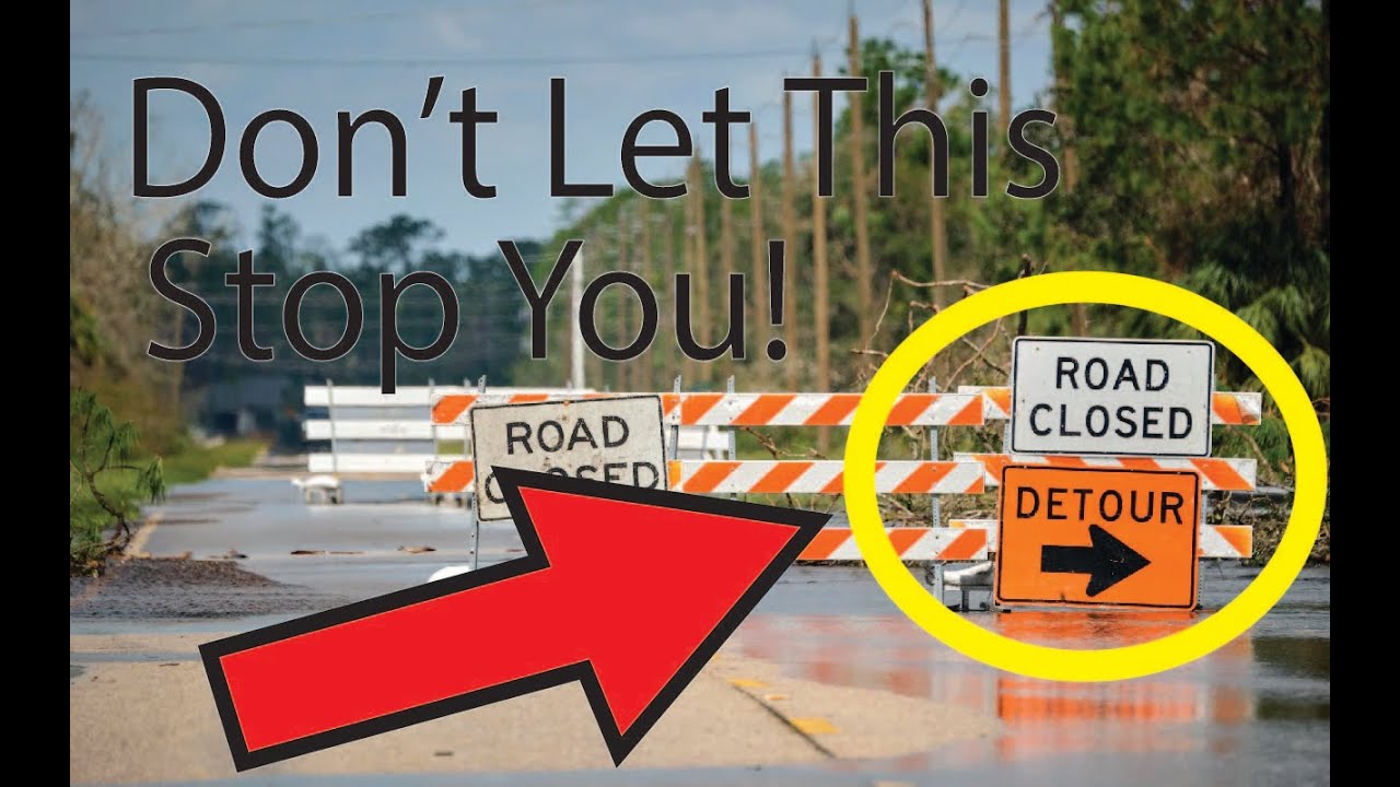 Life's Detours - change directions but stay on course - YouTube