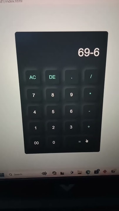 Calculator Program Using On Html And Css Code Alltimenewone8759 Calculator Html Css Coading