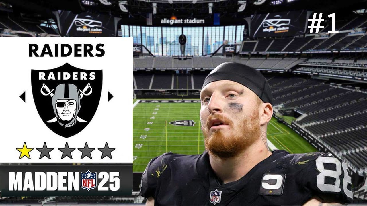 Rebuilding the Worst Team in the NFL ... Madden 25 Raiders Franchise ...