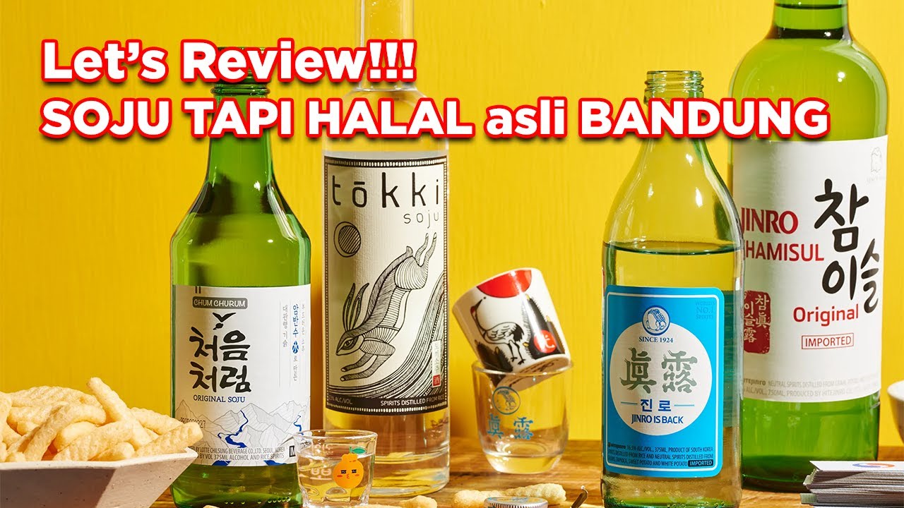 SOJU tapi HALAL asli BANDUNG! Gimana Rasanya??? - YouTube