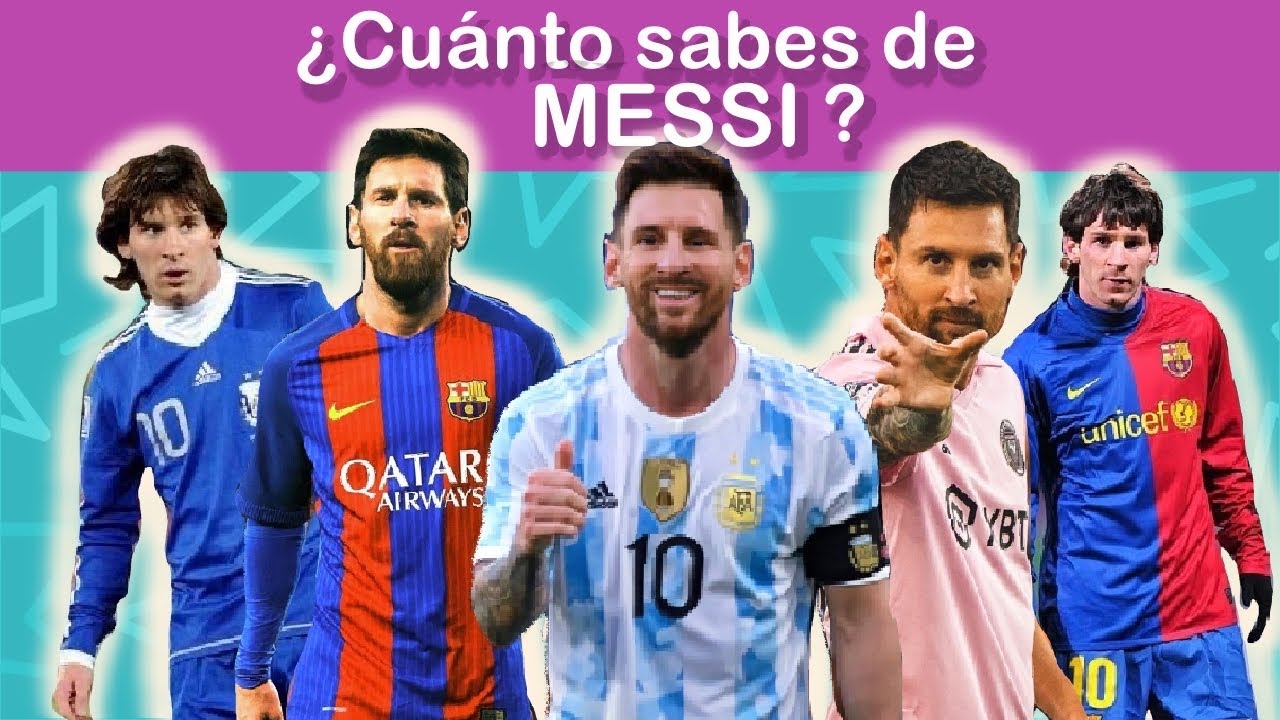 Trivia de Messi | ¿Cuánto sabes de Messi? Quiz de Messi - YouTube
