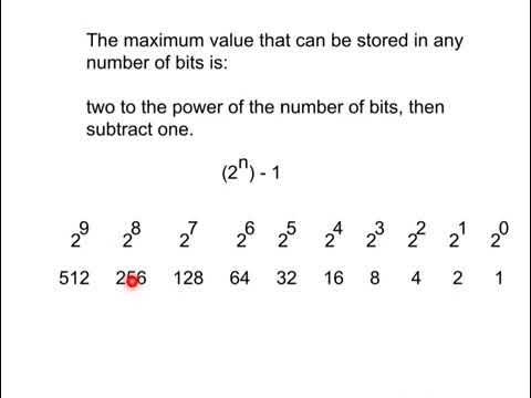 Lesson 7 7 Maximum values for unsigned integers in C - YouTube