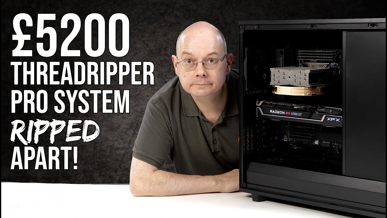 Leo pulls a £5k Threadripper Pro Workstation to pieces - YouTube
