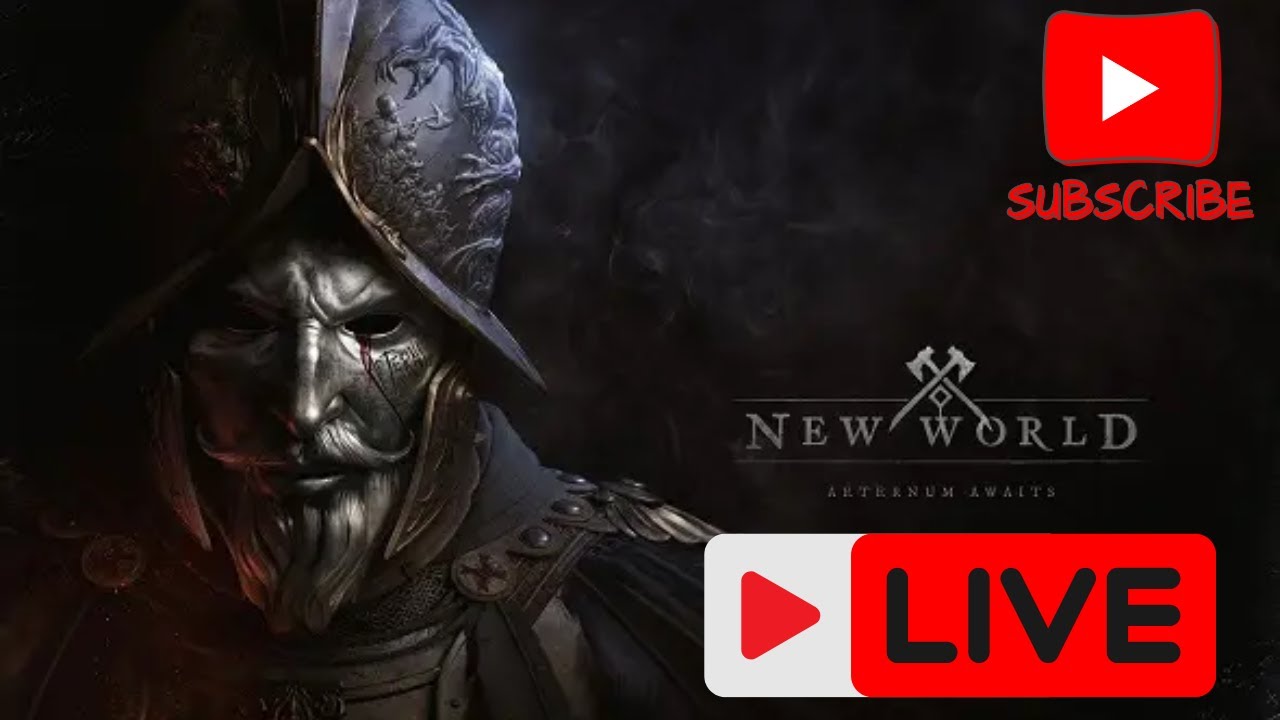 Live | Going out in a New World | #newworld #newworldgameplay #mmorpg - YouTube