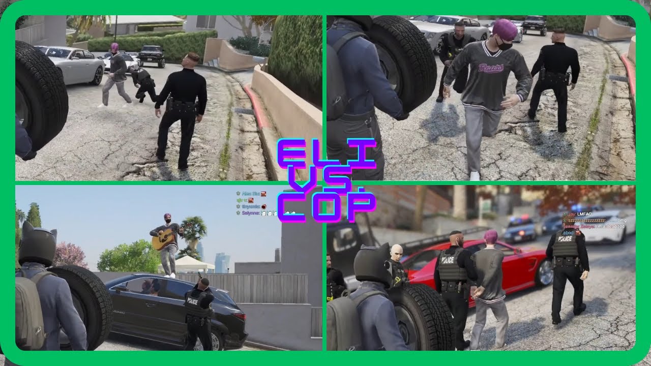 Eli Lum VS. Cops (Yuno POV) - YouTube