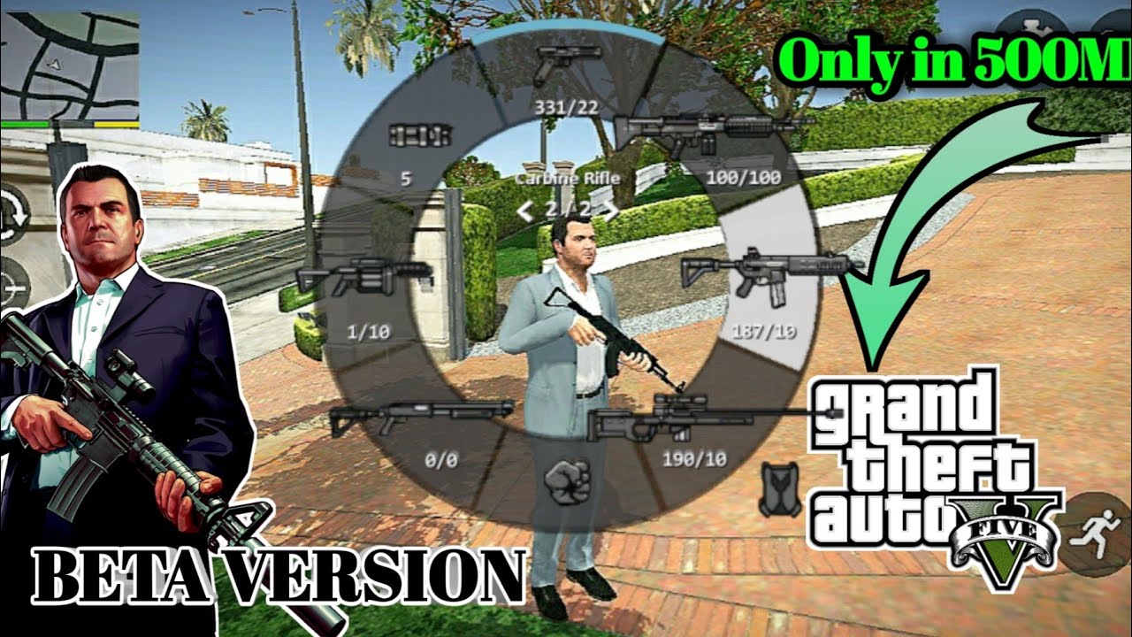 How To Download GTA V For Android | GTA V Mobile | GTA V Beta Version ...