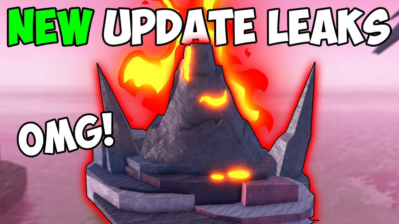 OMG! NEW LEAKS For The Volcano Eruption Update In Fisch Roblox! - YouTube