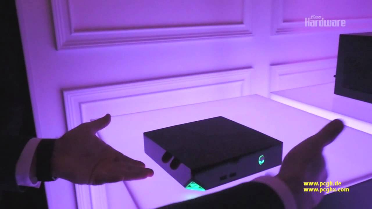 Alienware Steam Machine @ CES | The PC gaming console - YouTube