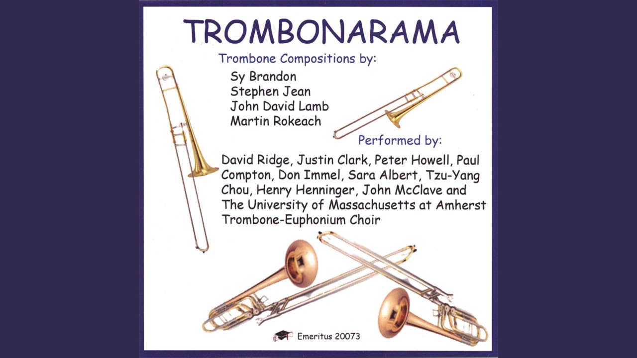 Sy Brandon - Tapestries for Trombone Quintet - YouTube