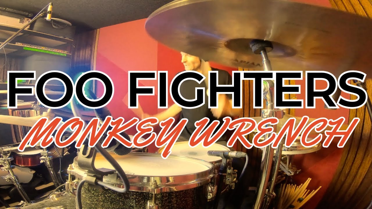 'MONKEY WRENCH' - Foo Fighters - Drum Cover (Dave Grohl) - YouTube