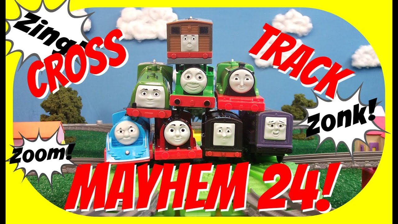 Cross Track Mayhem 24! Trackmaster Thomas and Friends Competition ...