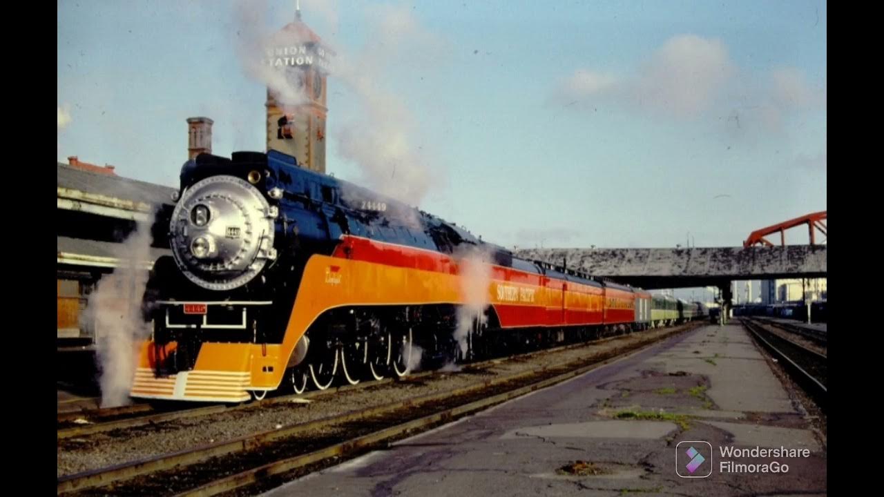 Southern Pacific #4449 6 Chime whistle SFX - YouTube