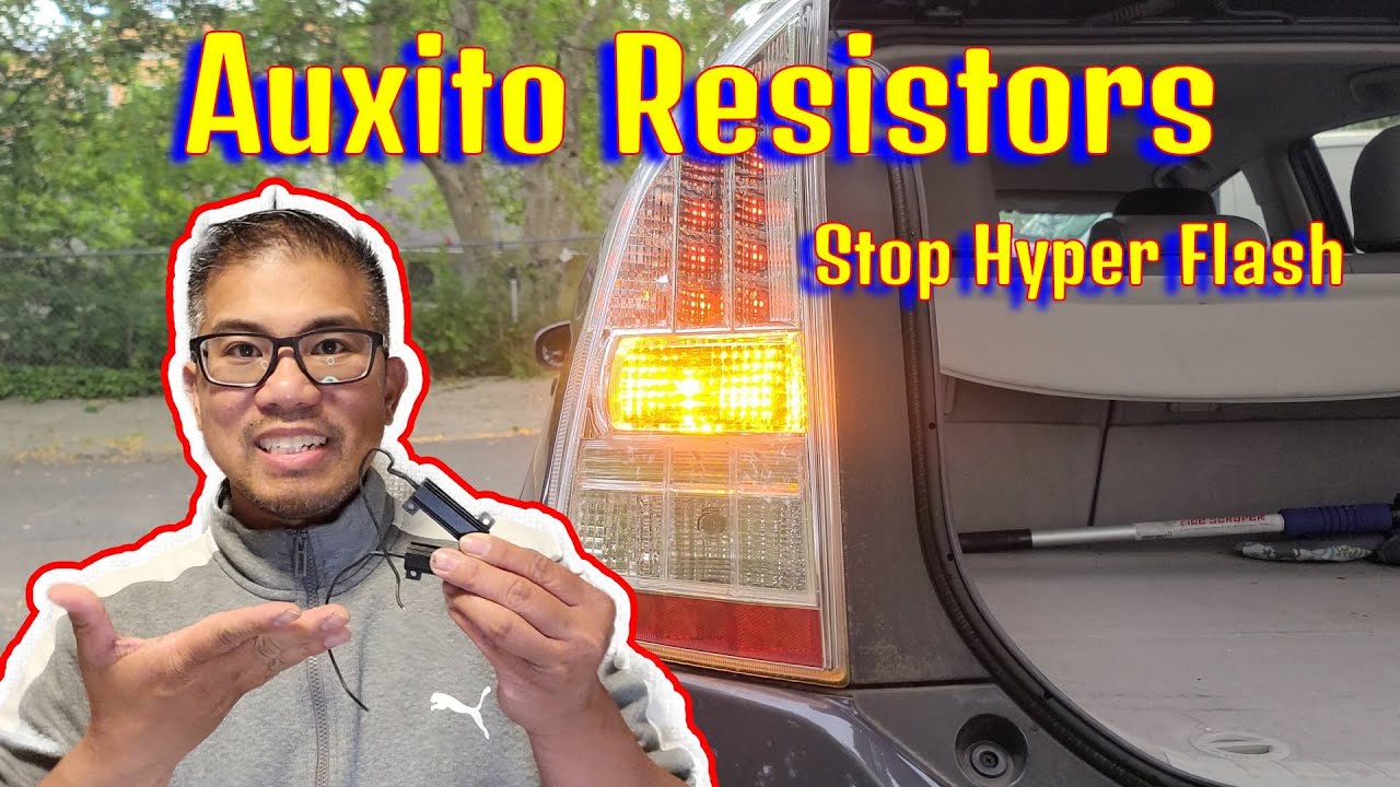 How to install resistors when your LED turn signal is hyper flashing ...